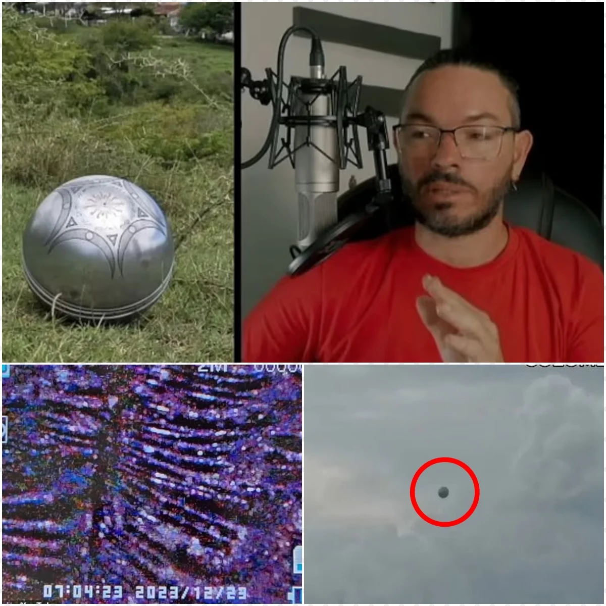 Scientists Stunned: Alien Writing on Mysterious Sphere-Shaped UFO ...
