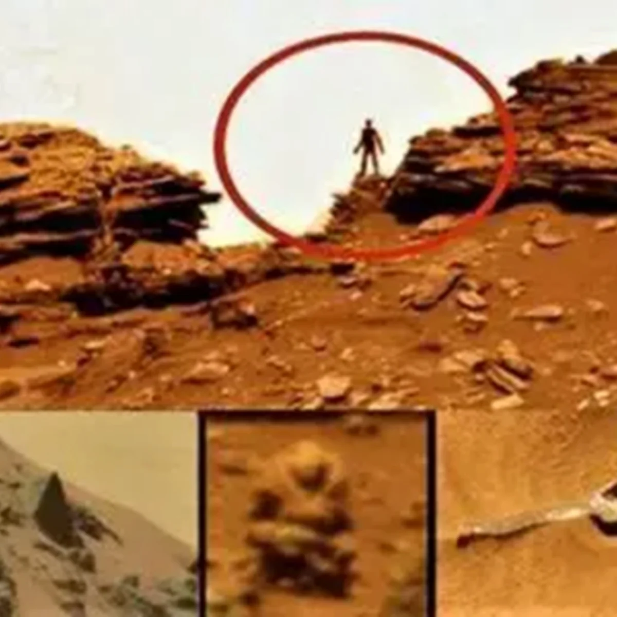 The undeniable proof of the presence of aliens on Mars