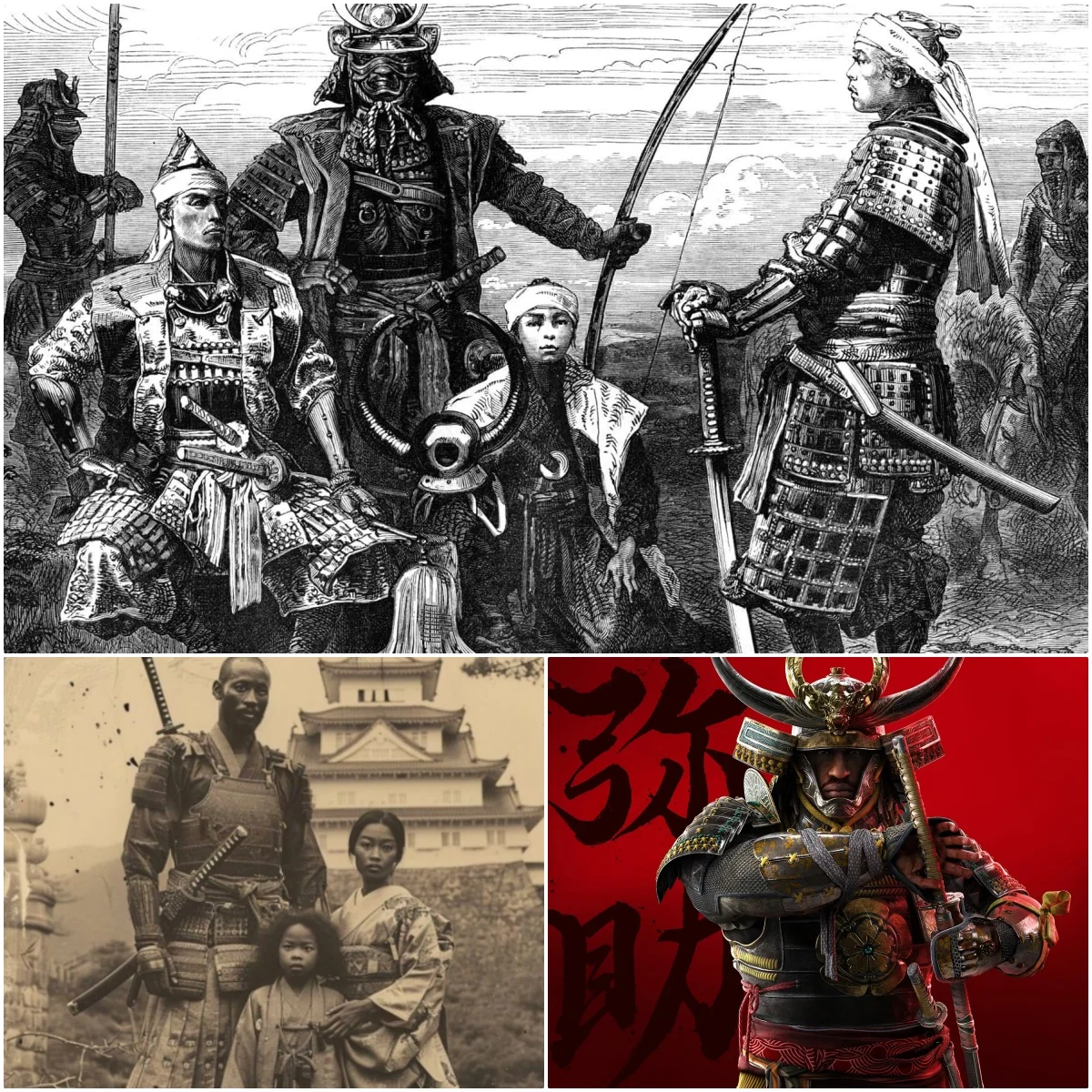 Warlord Oda Nobunaga once bestowed a samurai sword upon an African man ...