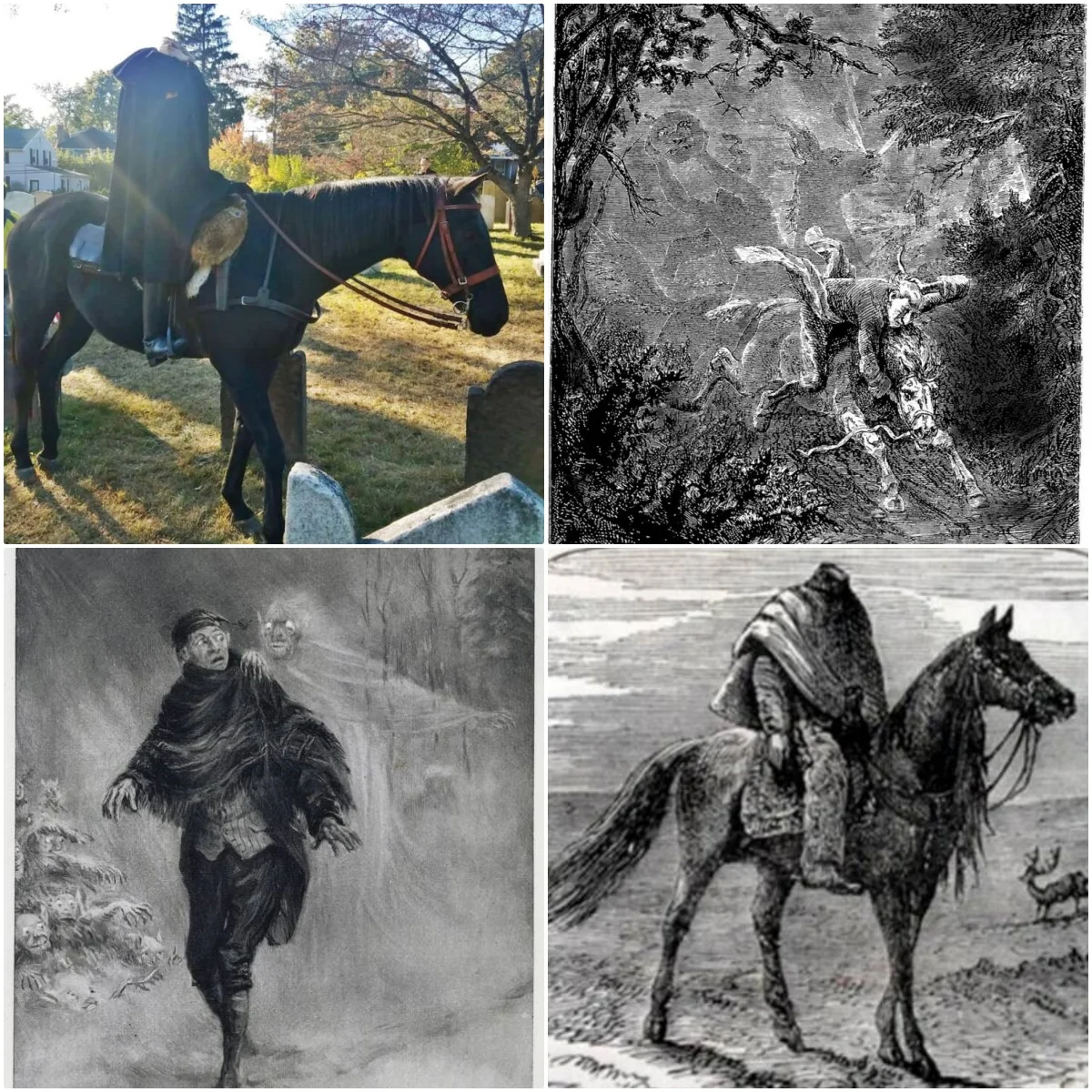 Hidden behind the shadow of the Headless Horseman are chilling true ...