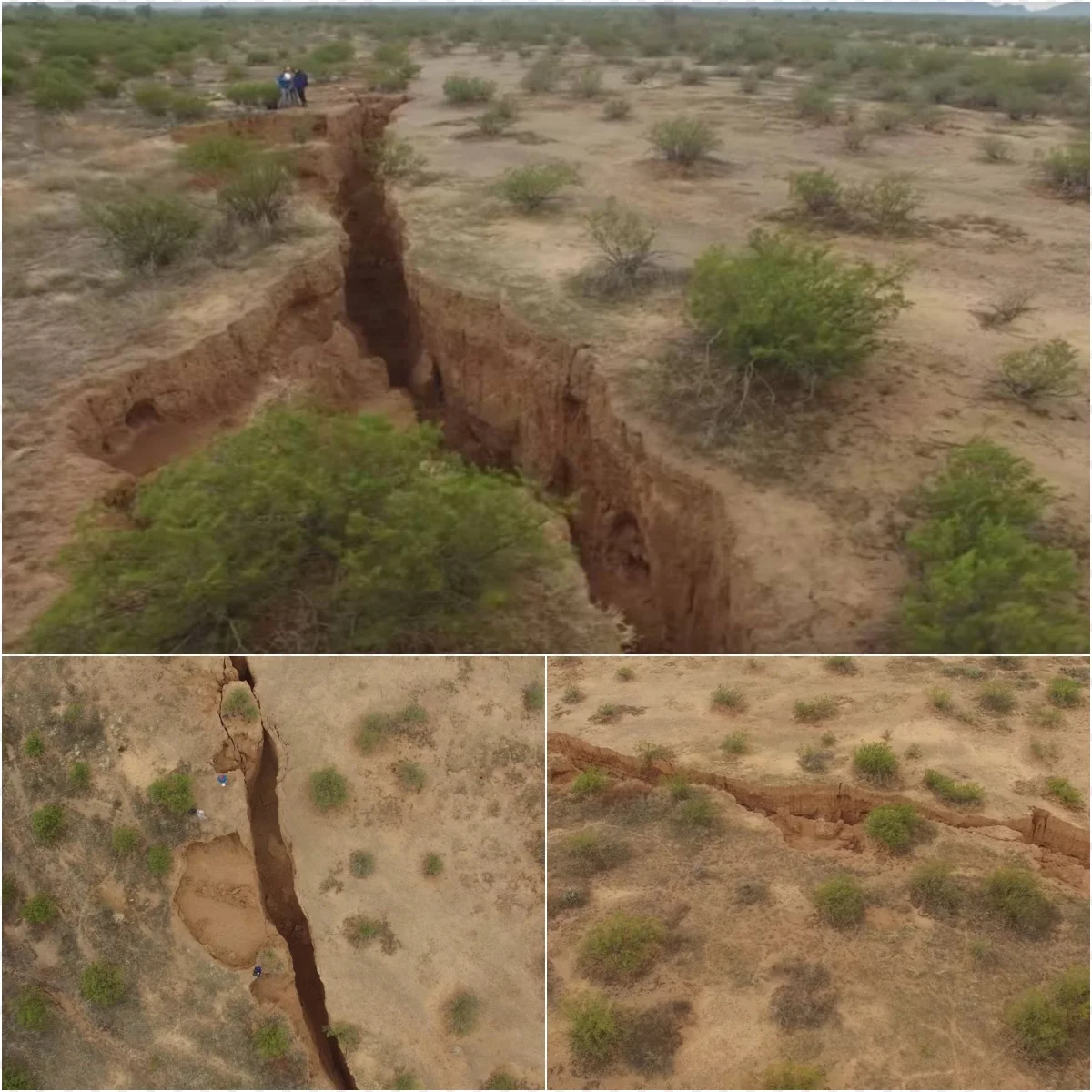 Unexplained Phenomenon: Two-Mile-Long Chasm Emerges in Arizona Desert!