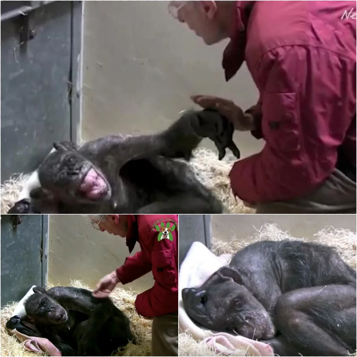 The Chimpanzee’s Tearful Goodbye Turns Into a Jaw-Dropping Reunion!