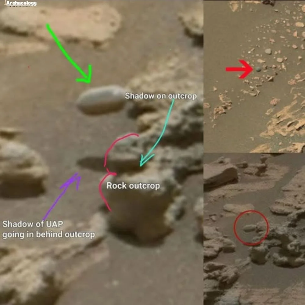 A mysterious ‘Tic Tac UFO’ spotted in a NASA Mars photo sparks wild ...