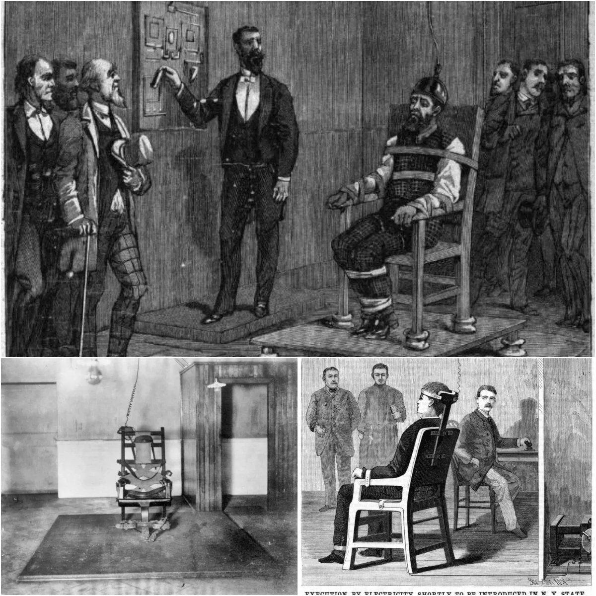 CHAIR OF TERROR: The Horrifying 8-Minute Execution of William Kemmler ...