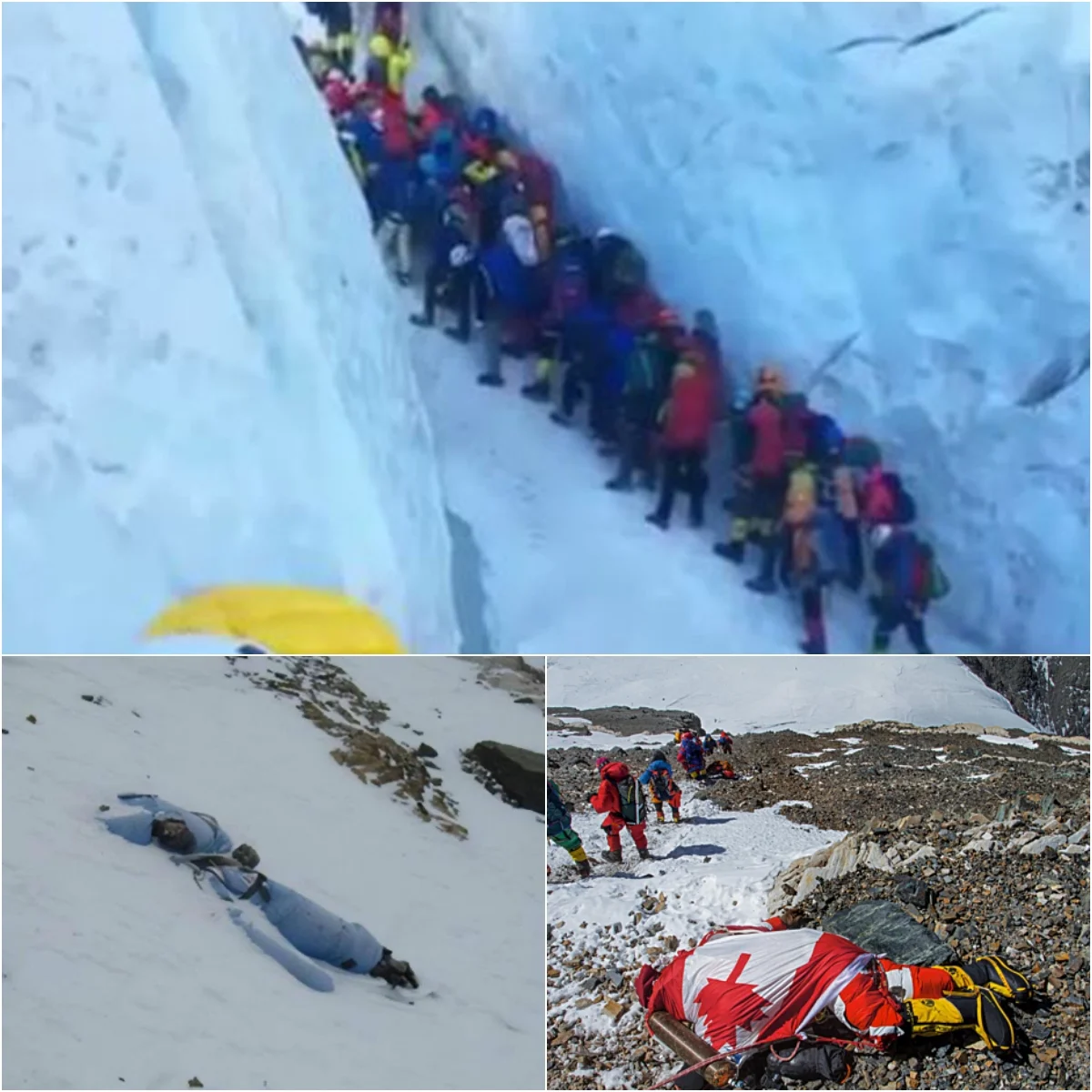 11 DEATHS IN 9 DAYS: The Nightmare Photos from Everest's Most Tragic ...