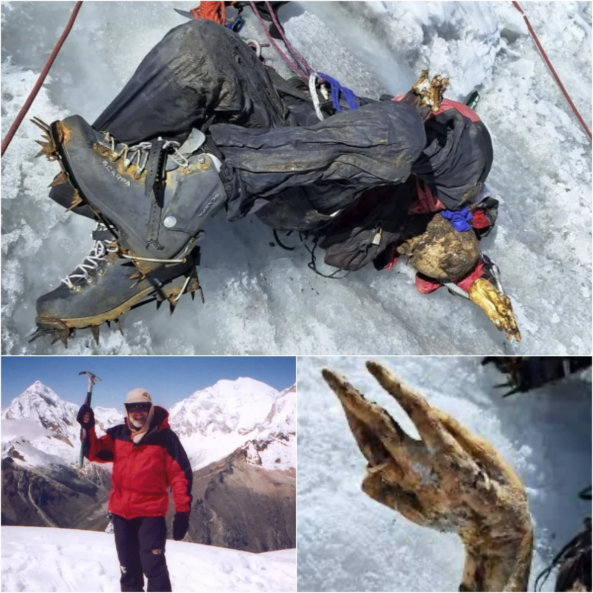 22-YEAR MYSTERY SOLVED: Perfectly Preserved Body of American Climber ...