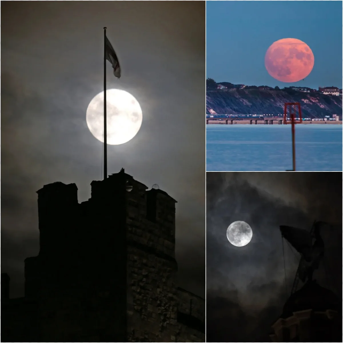 Super Moon 'Vanishes' Behind Super Clouds – UK Weather Strikes Again in ...