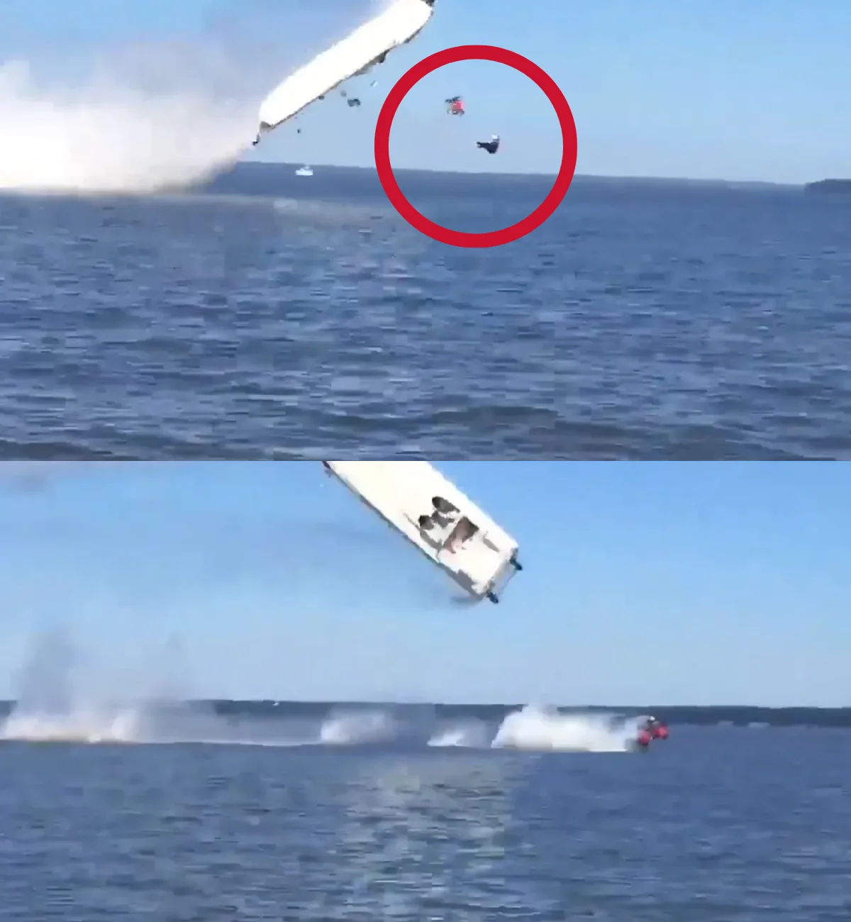 MID-AIR TRAGEDY: 180mph Speed Turns Boat into a "Coffin" Plunging into ...