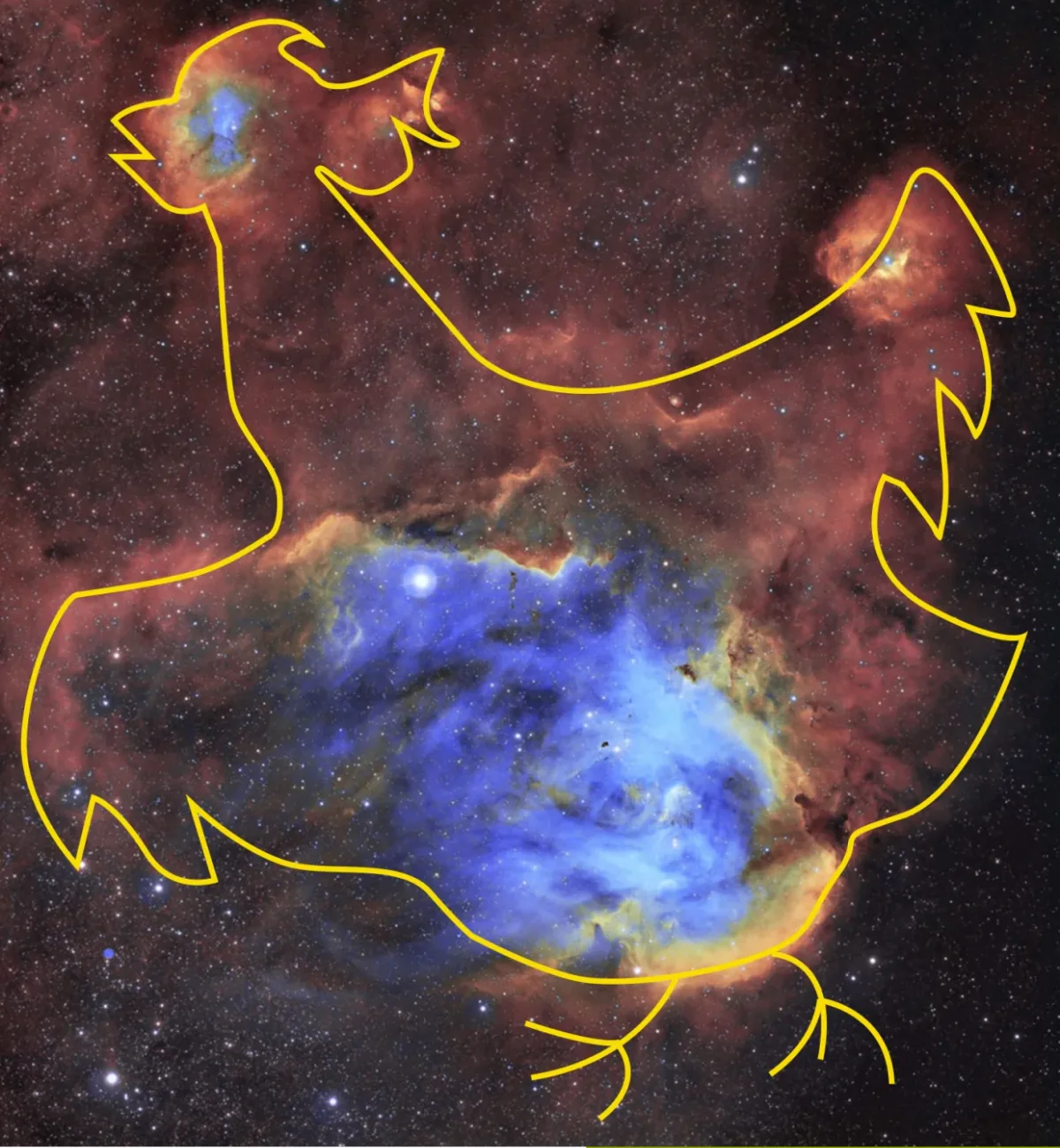 NASA Releases Photo of "Space Chicken": Sounds Like a Joke, But Light ...