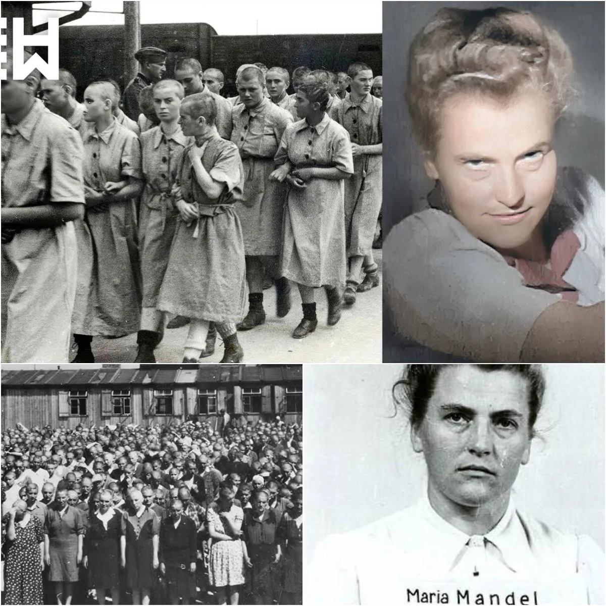 THE BEAUTIFUL SMILING BUTCHER: Maria Mandl – Nazi’s Most Sadistic ...