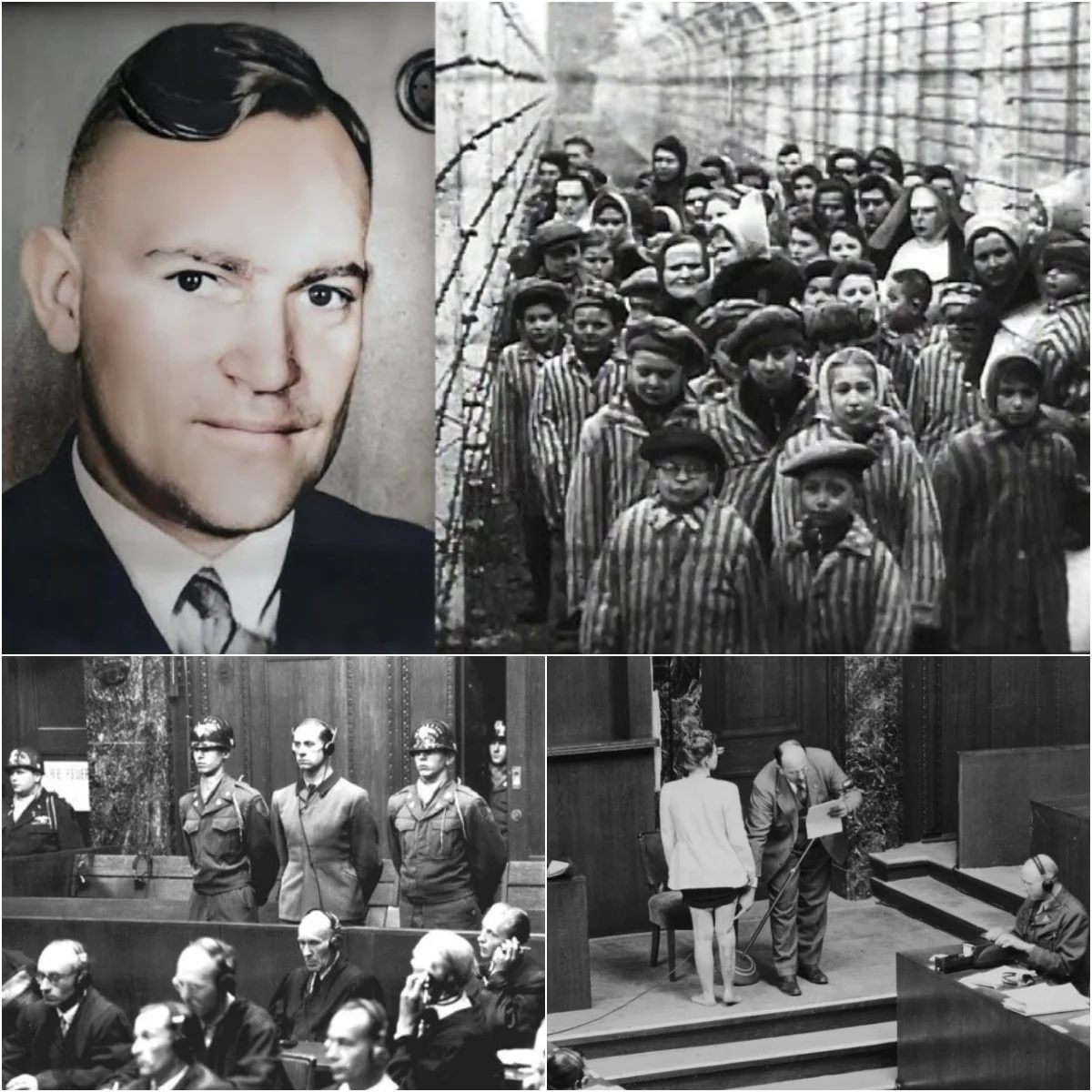 LAUGHTER IN THE COURTROOM: The Nazi Doctor at Auschwitz Mocked His ...