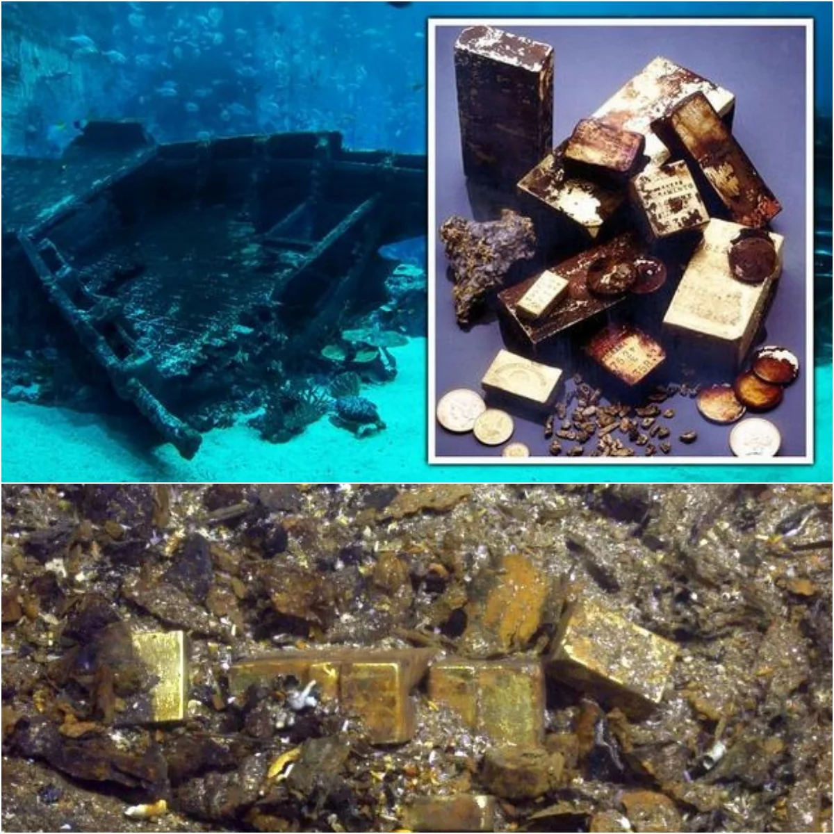 Shipwreck treasure worth £38m discovered in ‘Golden Garden’ on a ...