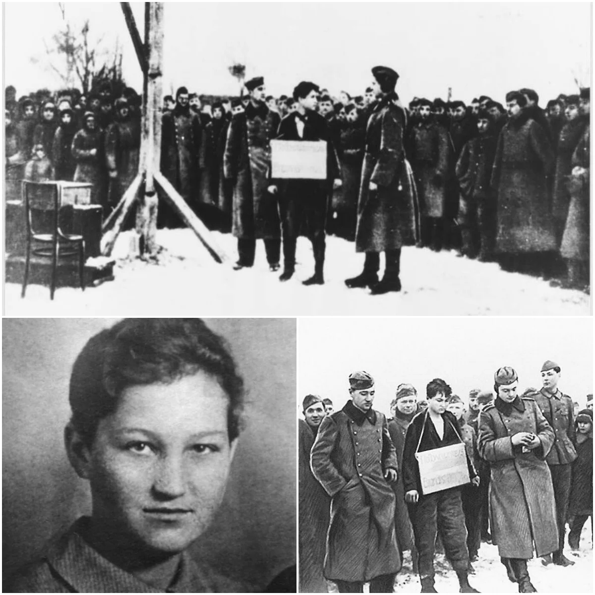 THEY CALLED HER “TANYA,” THE FLAME OF THE FOREST: Zoya Kosmodemyanskaya ...