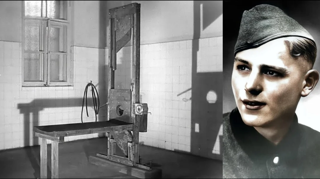 THE FINAL MOMENTS OF THE TEENAGE IMPOSTOR BEFORE THE GUILLOTINE: Willi ...