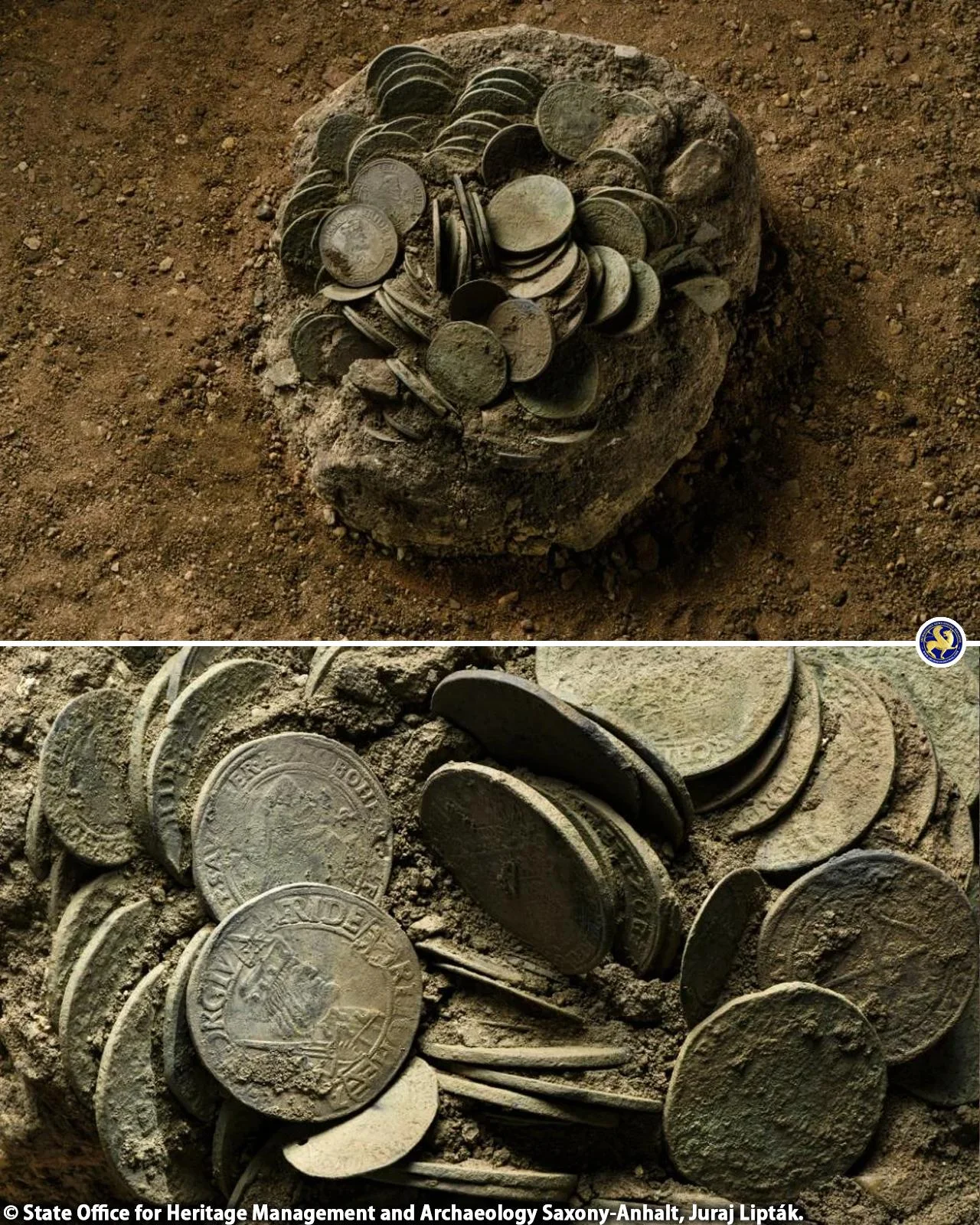 17th-century coin hoard unearthed in Wettin, Germany