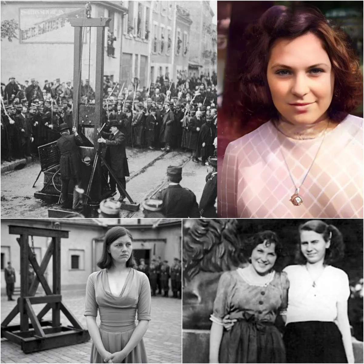 THE YOUNGEST GIRL Executed by a GERMAN GUILLOTINE in History: The ...