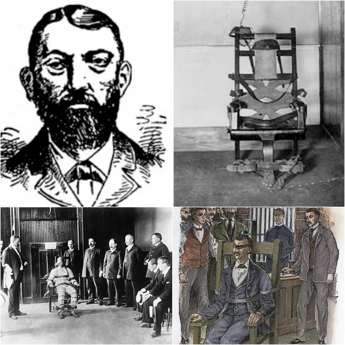 The FIRST MAN IN THE WORLD Executed by ELECTRIC CHAIR: Inside the ...