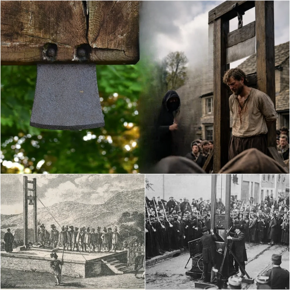 The Dark Reason England's GUILLOTINE Had a FLAT BLADE: The Halifax ...