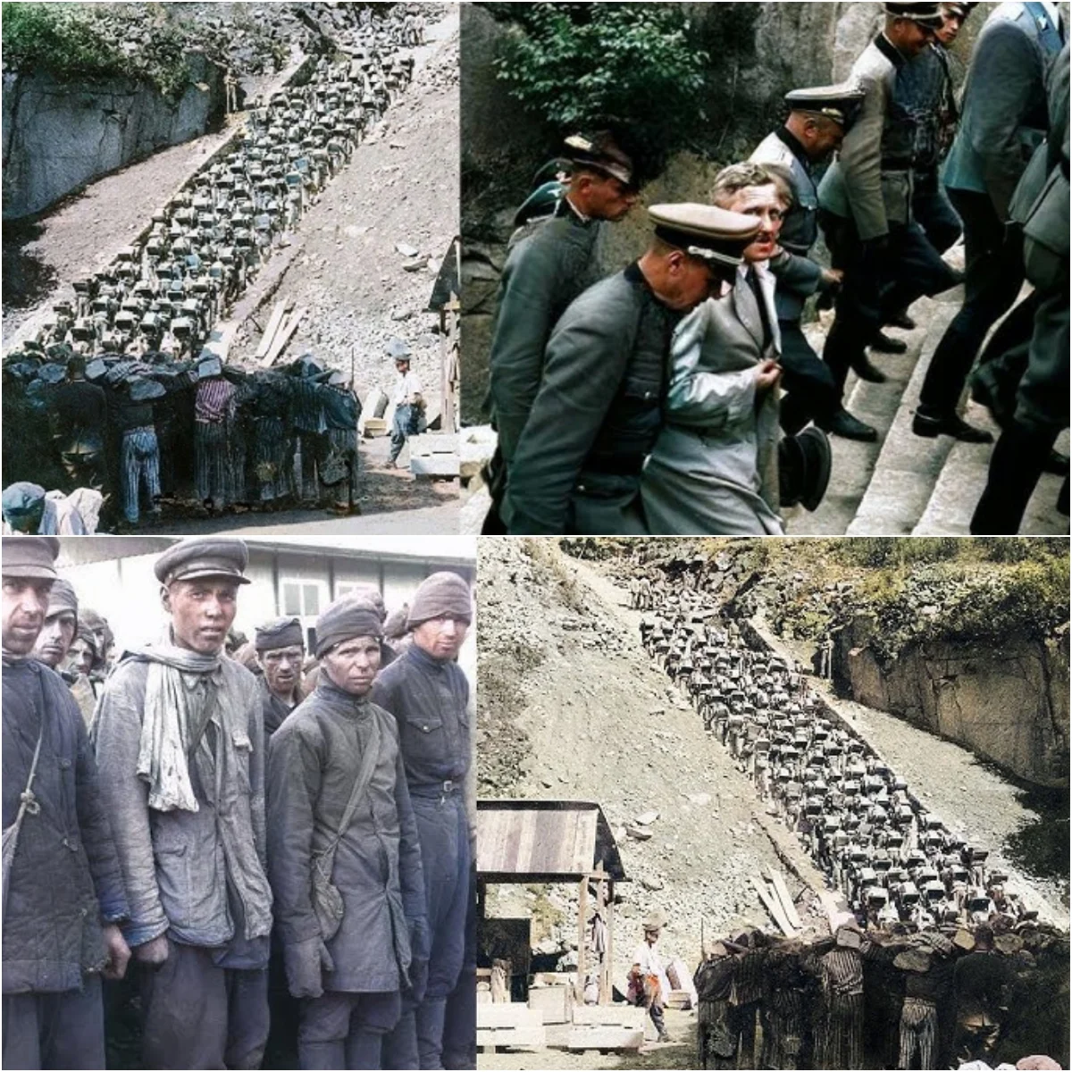 How SS Soldiers Executed Prisoners with the "STAIRCASE OF DEATH": The ...