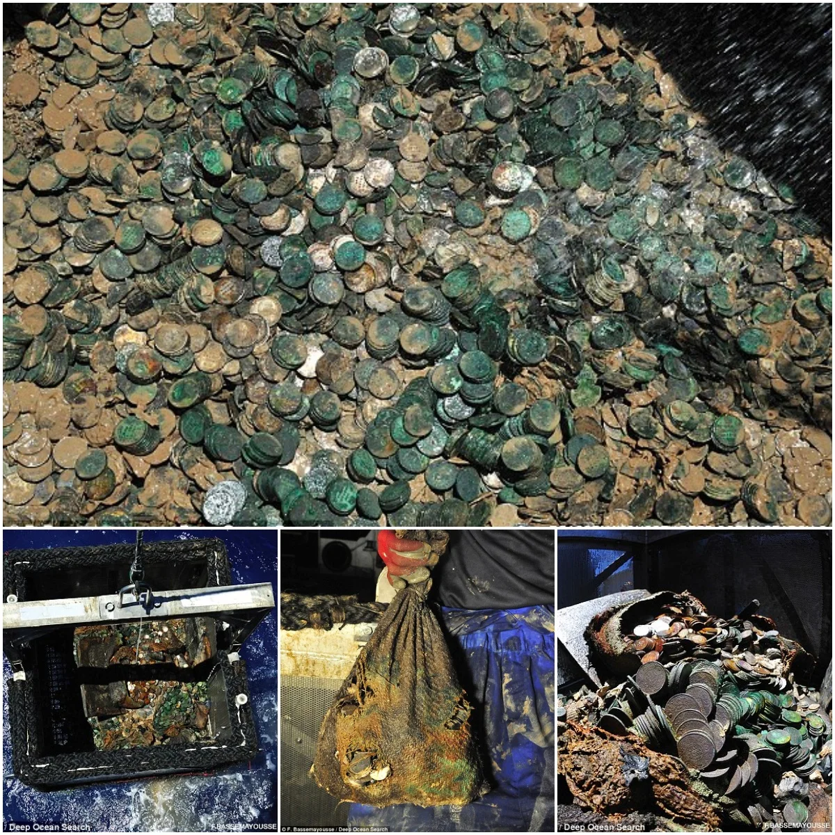 “OCEAN SPEWS FORTUNE” After Nearly a Century of Silence: 100-Ton Coin ...