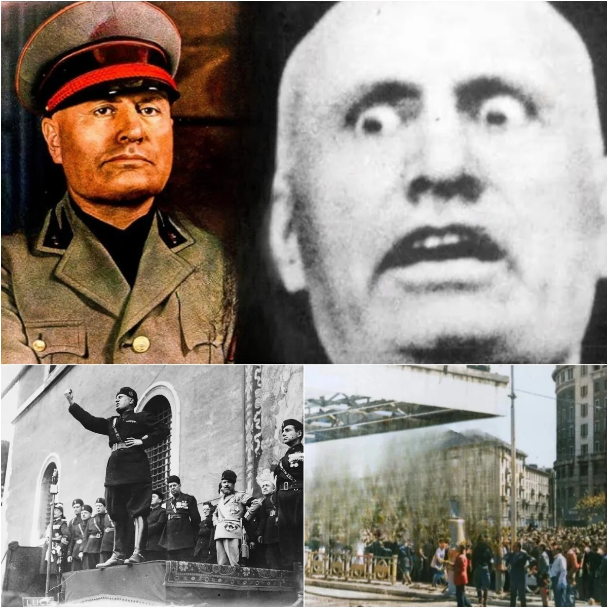 The PUBLIC DISPLAY Execution of Italy's Dictator: The HAUNTING Final ...