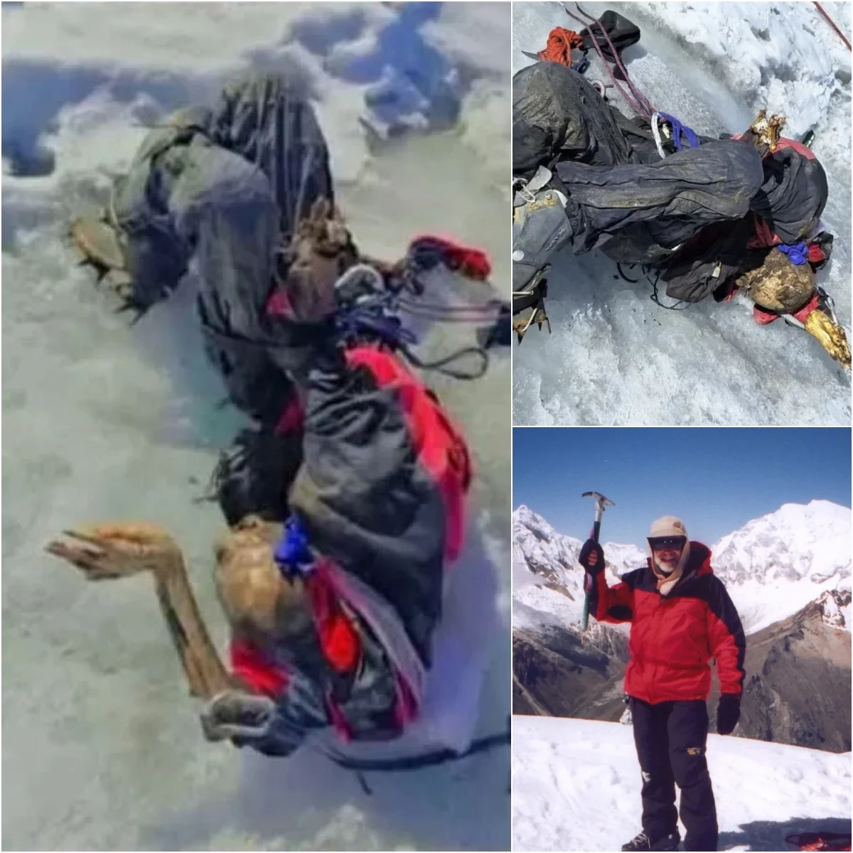 22 YEARS FROZEN IN TIME: Mummified American Climber Found Perfectly ...