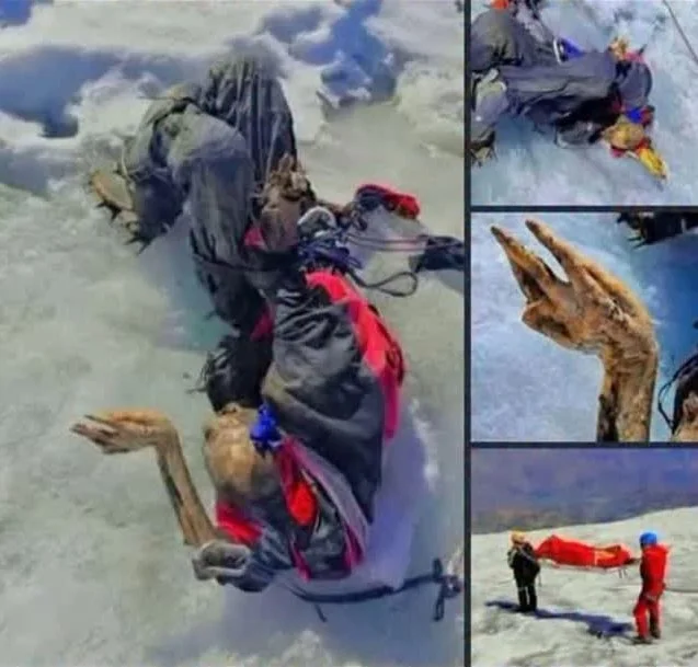 22 YEARS FROZEN IN TIME: Mummified American Climber Found Perfectly ...