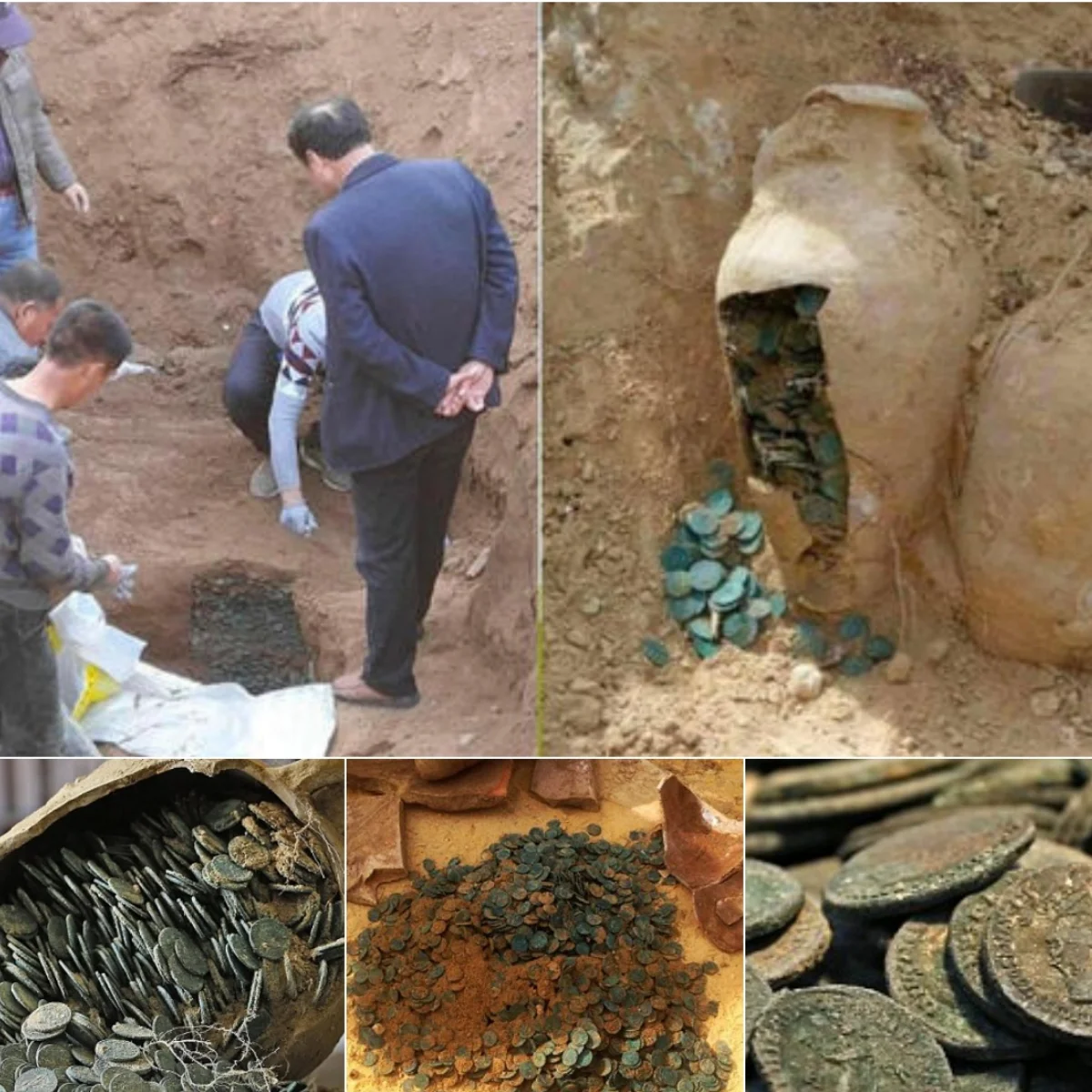 SHOCKING: 1,300 Pounds of Ancient Roman Coins Found Hidden Beneath ...