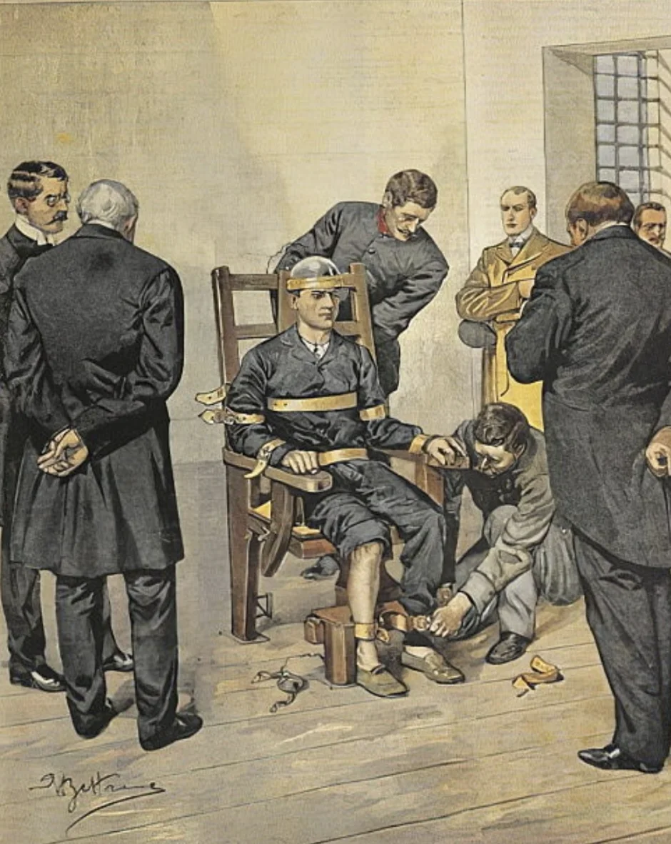 THE ELECTRIC CHAIR EXECUTION Of President William McKinley’s Assassin ...